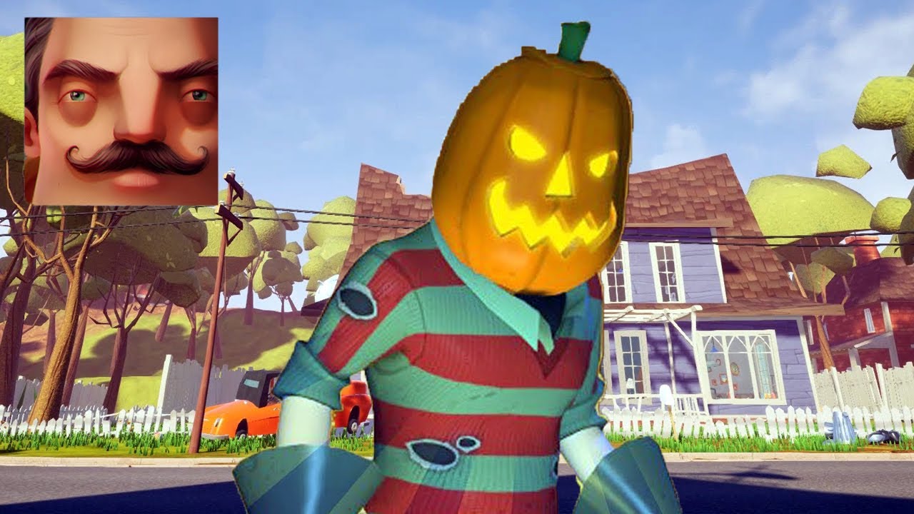 Hello Neighbor - My New Neighbor Pumpkin (Secret Neighbor) Act 1 ...