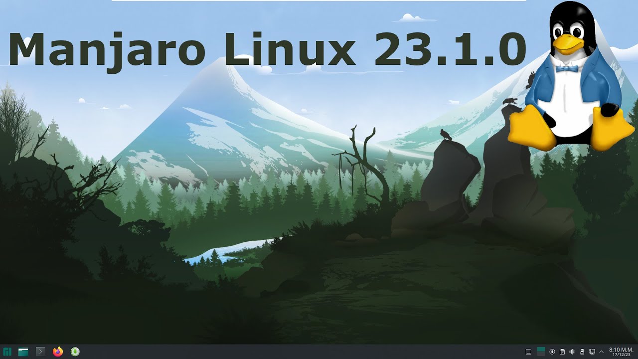 Manjaro Linux 23.1.0 Full Tour - YouTube