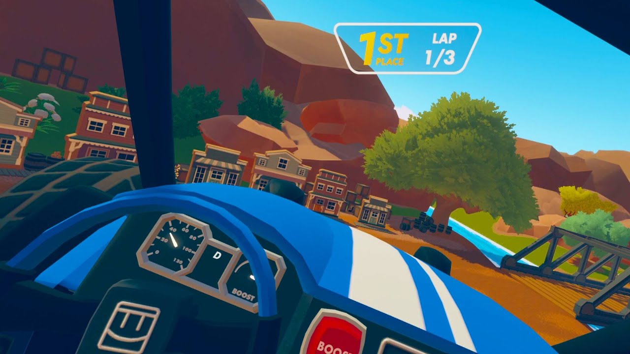 Rec Room's Rec Rally VR Gameplay w/ Valve Index - YouTube