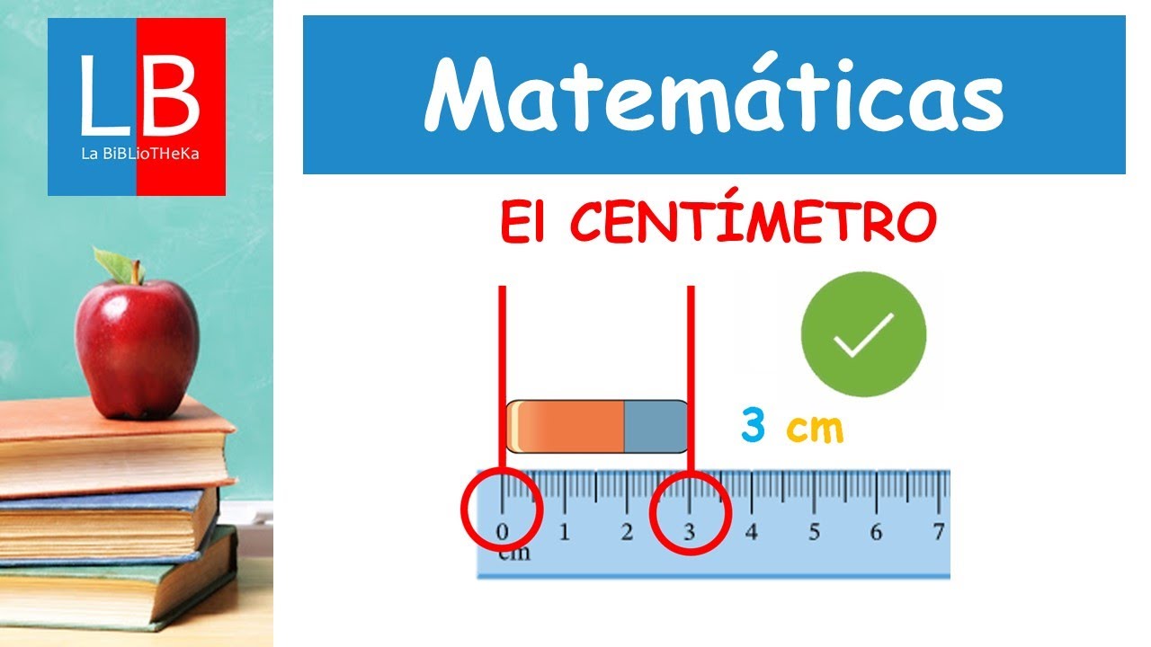 El CENTÍMETRO. Cómo medir con la REGLA 👩‍🏫 PRIMARIA - YouTube