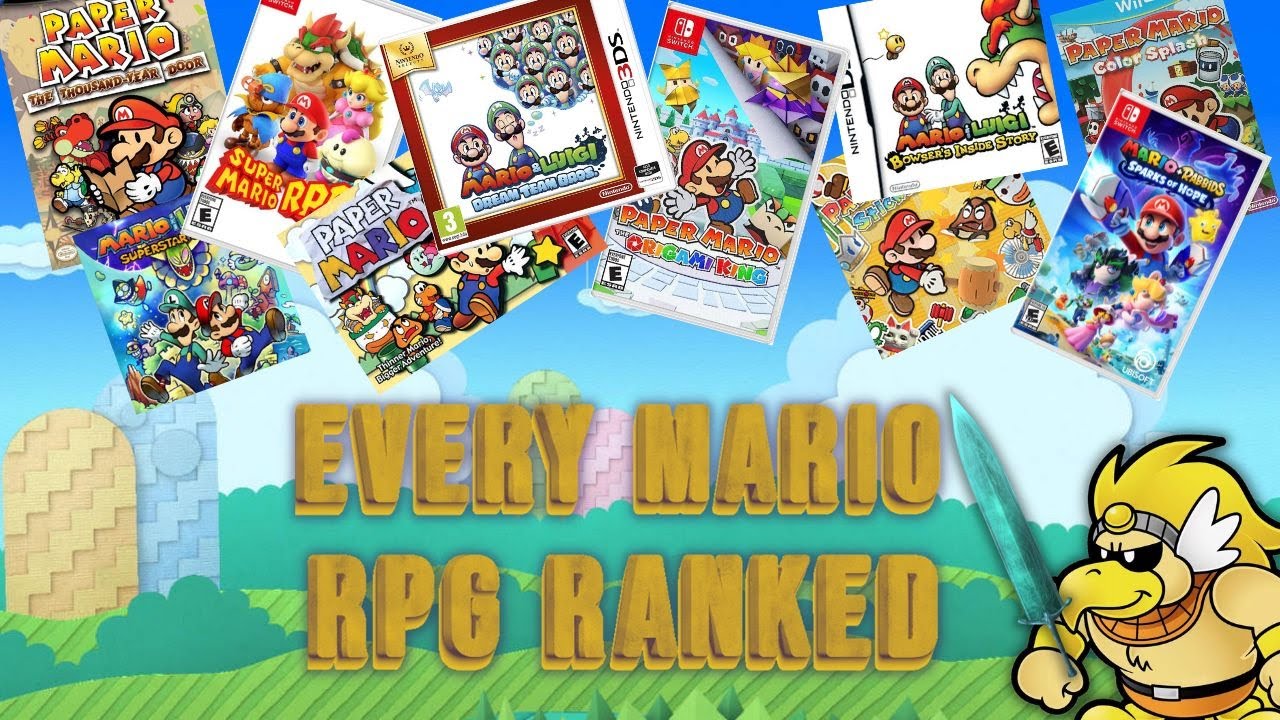 Ranking Every Single Mario RPG From Worst to Best! - YouTube