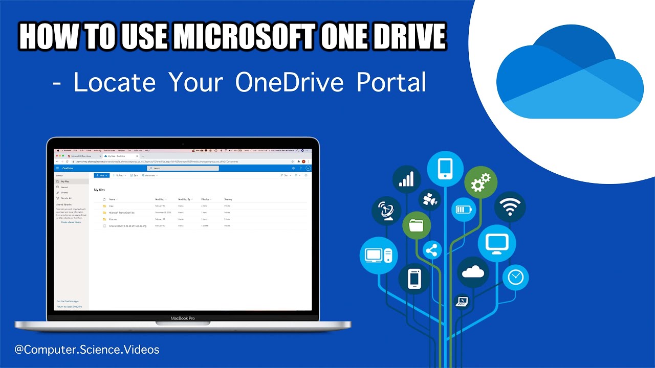 How to LOCATE Your OneDrive Portal via Office 365 On a Mac / Desktop ...