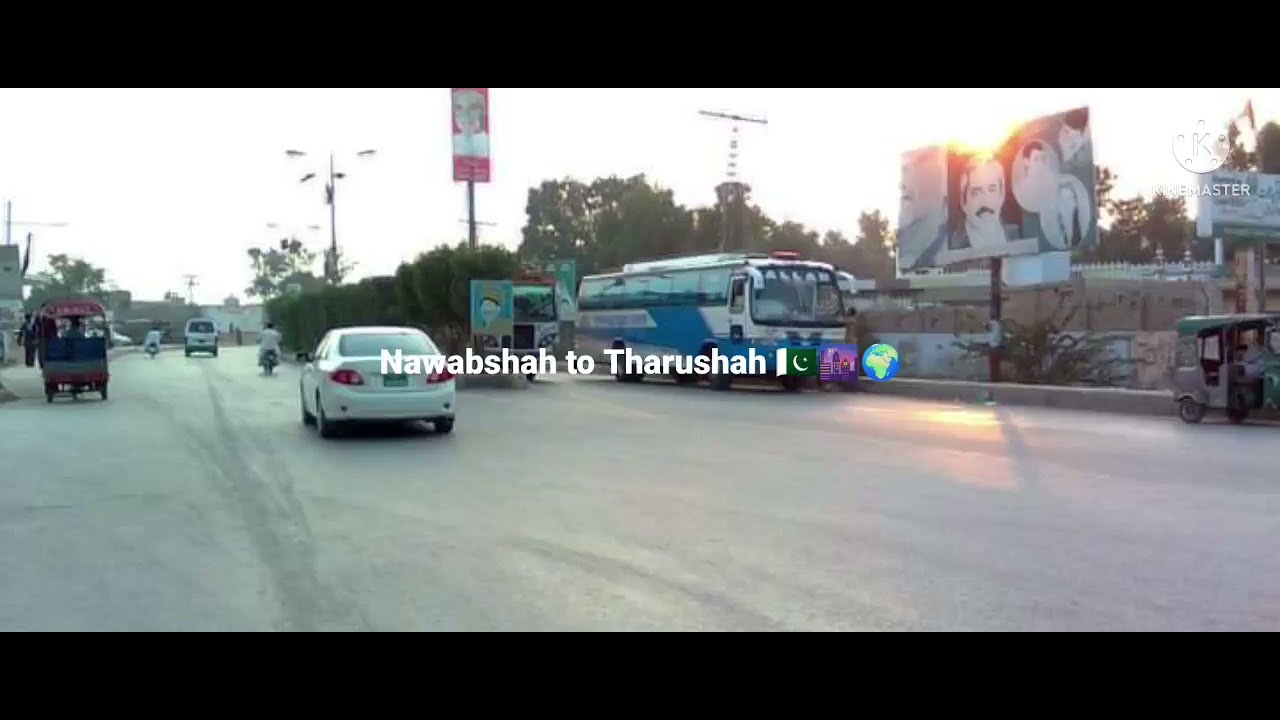 Nawabshah To Tharushah Traveling Interior Sindh - YouTube