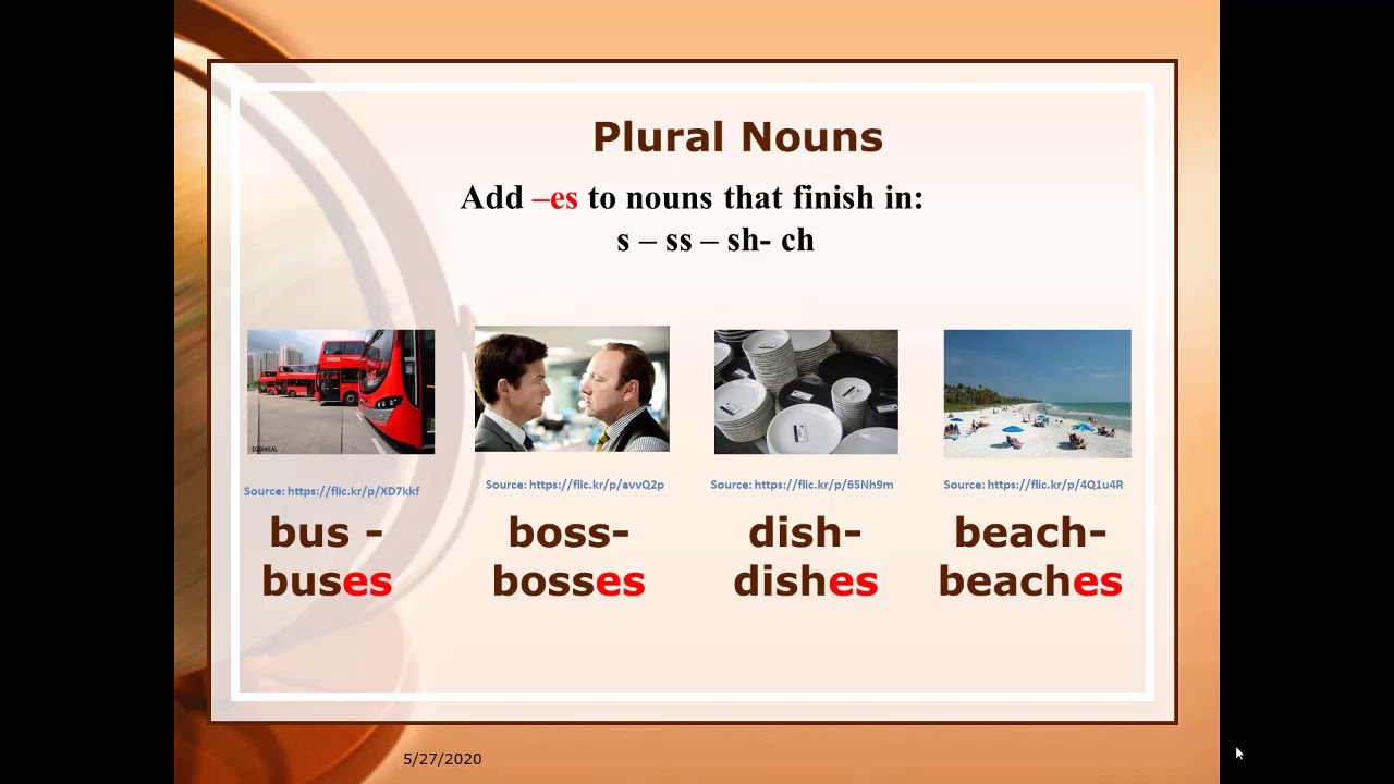 Basic English Class #07. Plural Nouns. These and Those. - YouTube