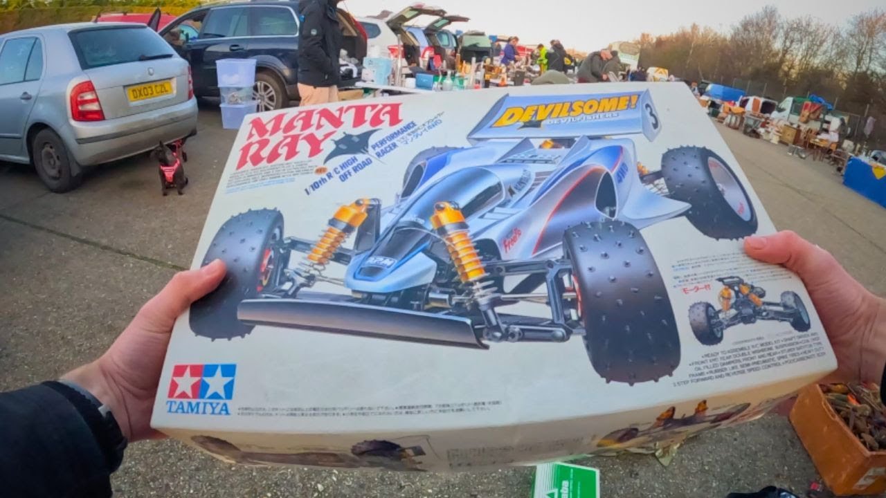 I went Car Boot blind & left this behind! - YouTube