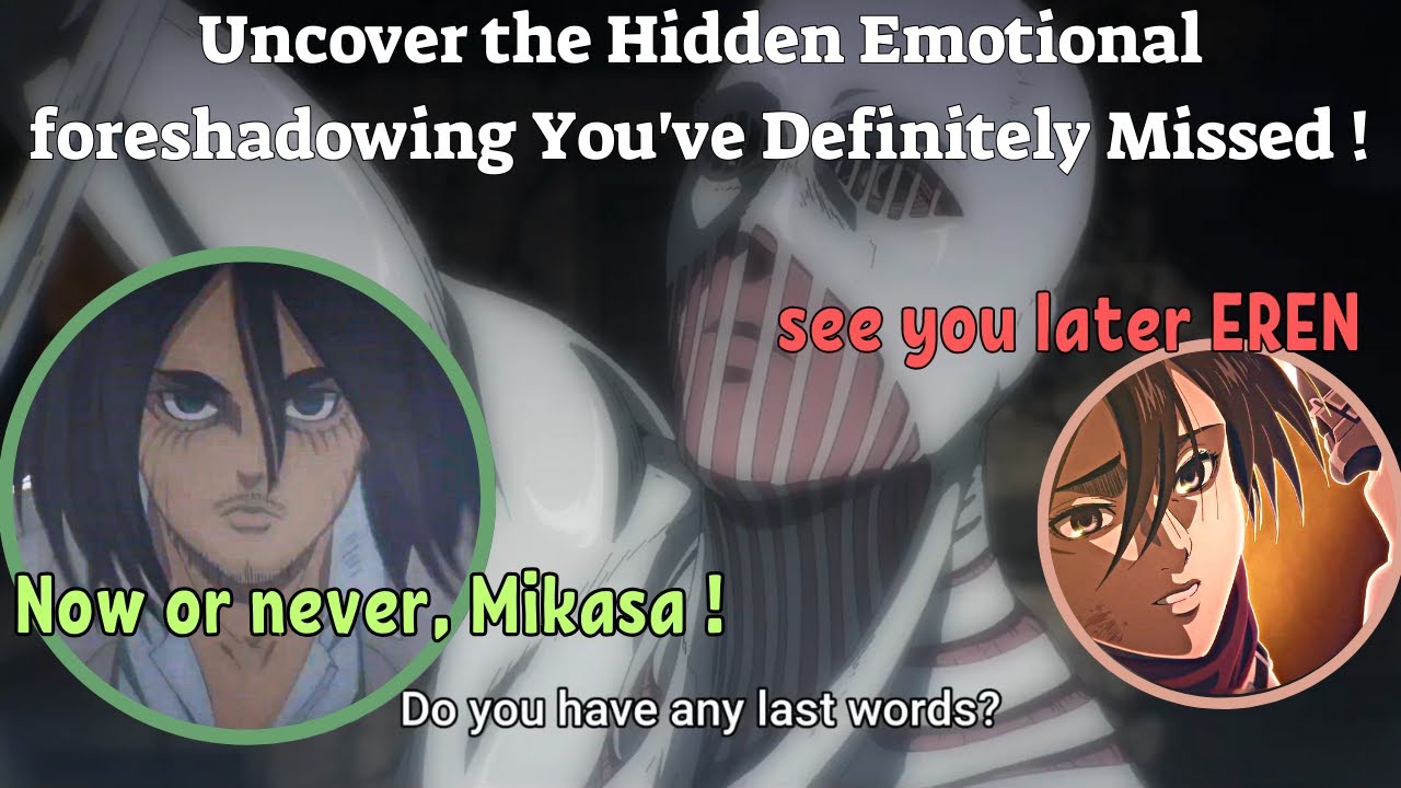 So, Eren had already prepared his last words long ago💔.... | Now or ...