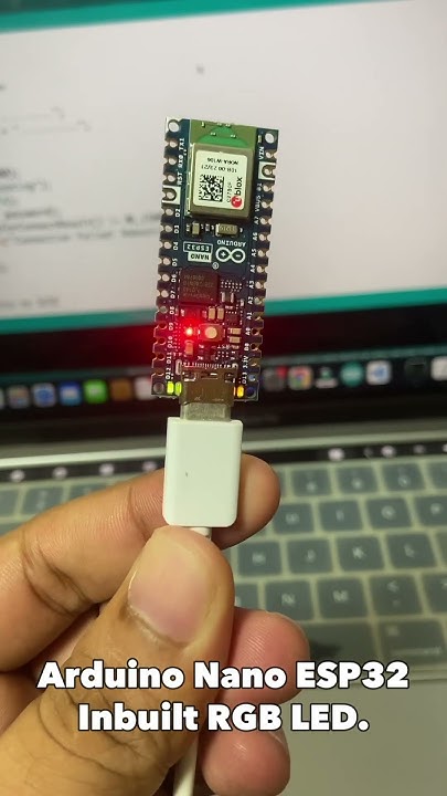 Arduino Nano ESP32, Inbuilt RGB LED. - YouTube