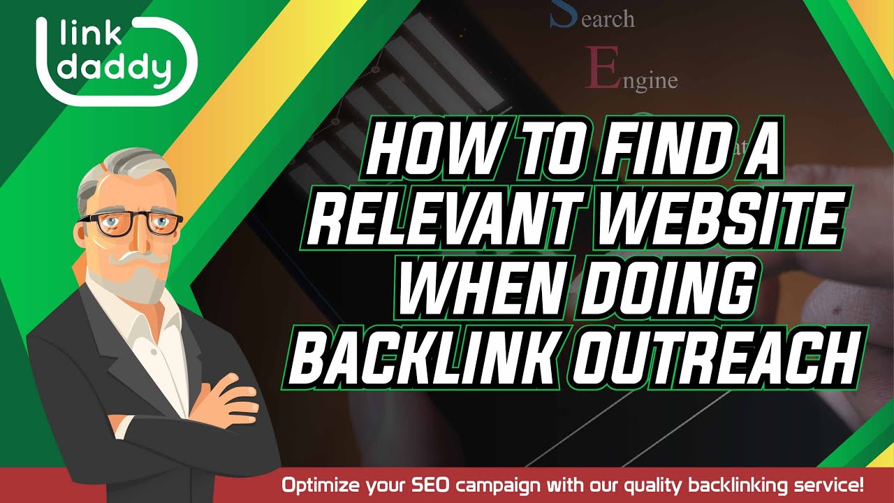 How to Find a Relevant Website When Doing Backlink Outreach - YouTube