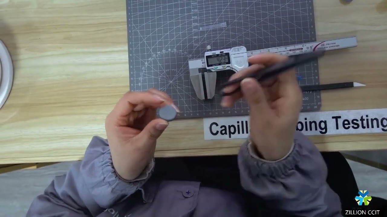 Capillary of CCIT positive control in pharmaceutical - YouTube