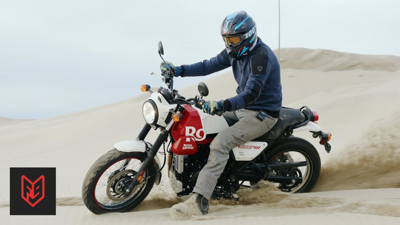 Royal Enfield Scram 411 – Review in the Dunes - YouTube