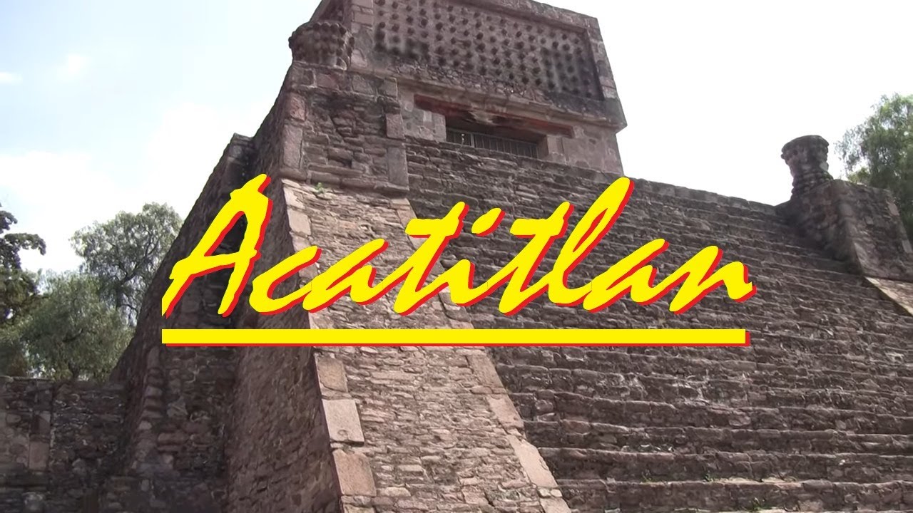Acatitlan in Mexico City, Pyramid, Archeological Site - YouTube