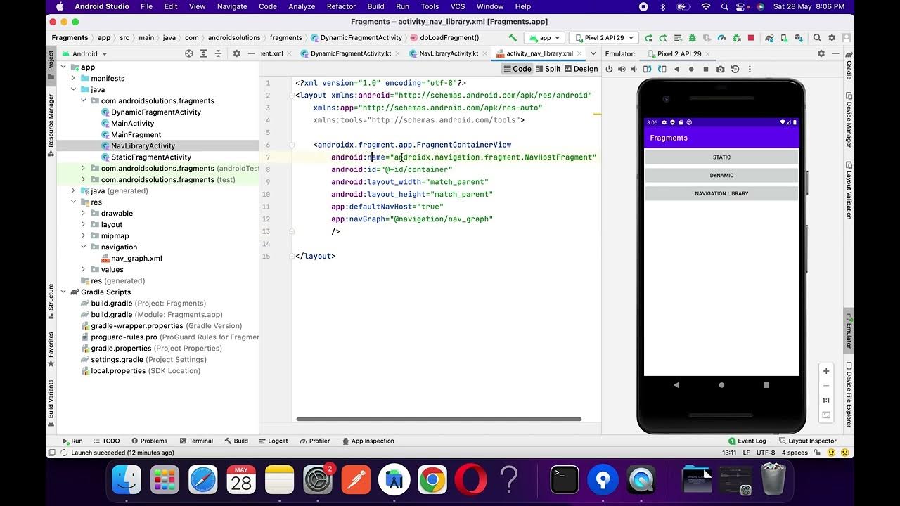 Different ways of loading Fragment in Activity in Tamil | Fragments | SupportFragmentManager ...
