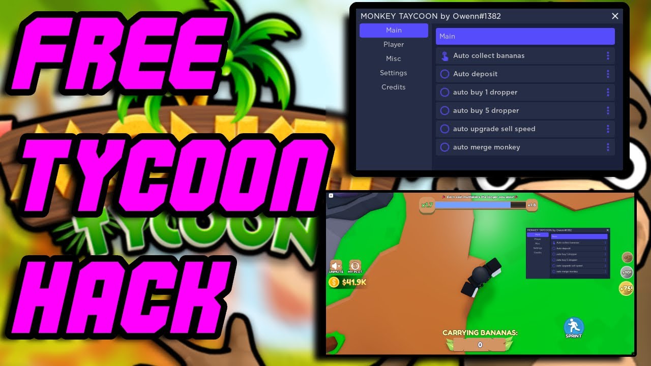 MONKEY TYCOON AUTOFARM 2023! ROBLOX MONKEY TYCOON SCRIPT PASTEBIN - YouTube