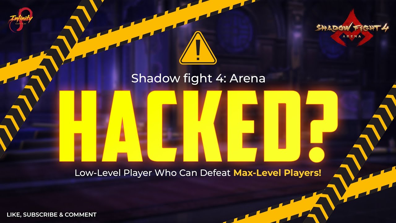 Shadow Fight 4 Arena Hacked? Low-Level Player Defeats Max-Level Opponents Without Fighting ...