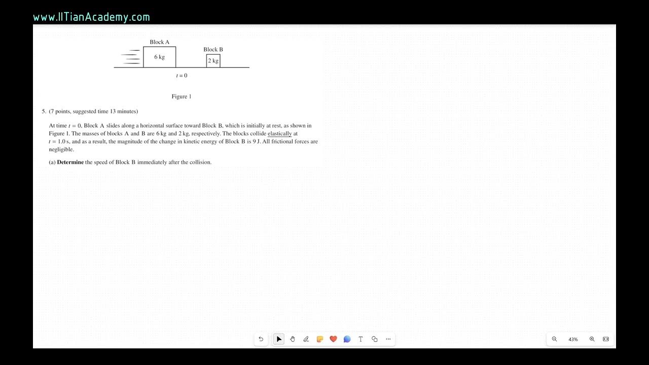 AP Physics 1: Algebra Based 2024 FRQ Video Solution Q5a - YouTube