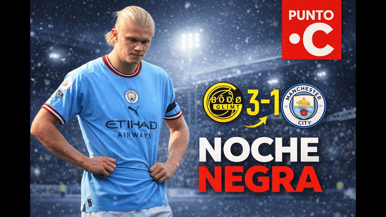 Bodo 3-1 Man City: noche histórica en Champions - YouTube