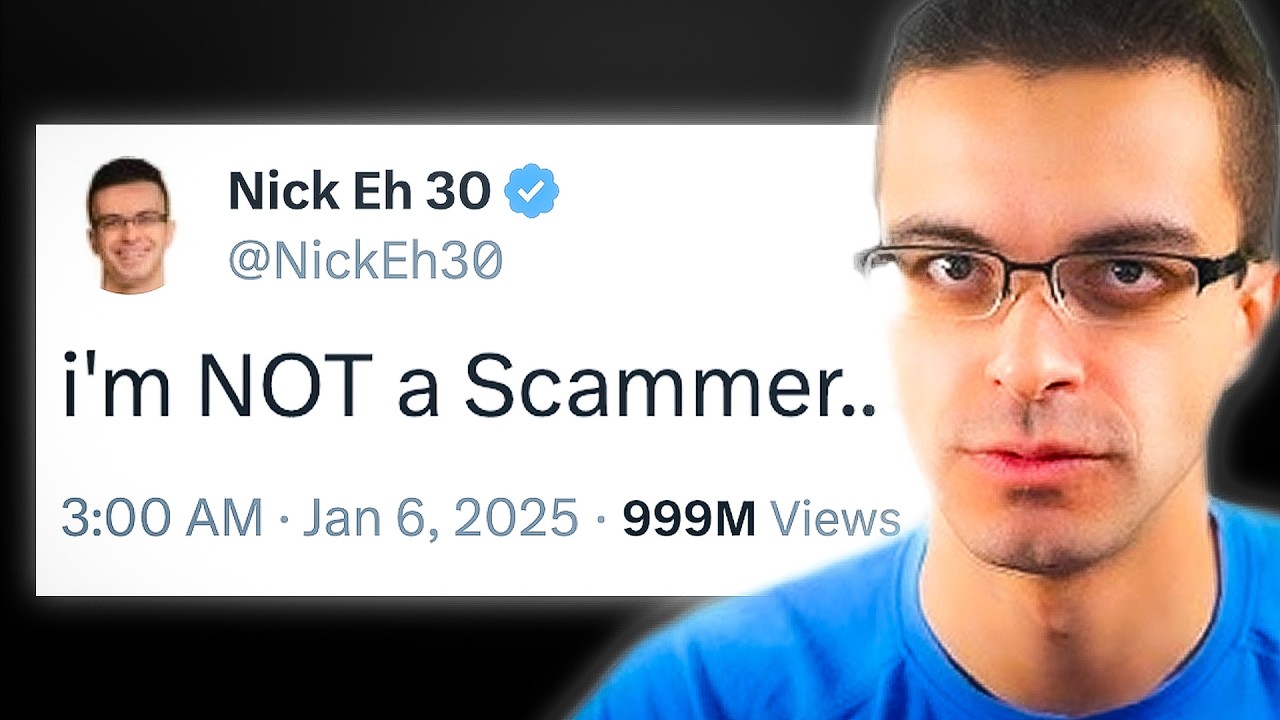 NickEh30 Just Responded to the Allegations.. - YouTube
