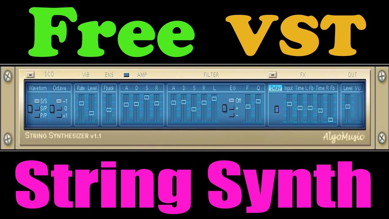 StringSynth || Free VST Plugin - YouTube
