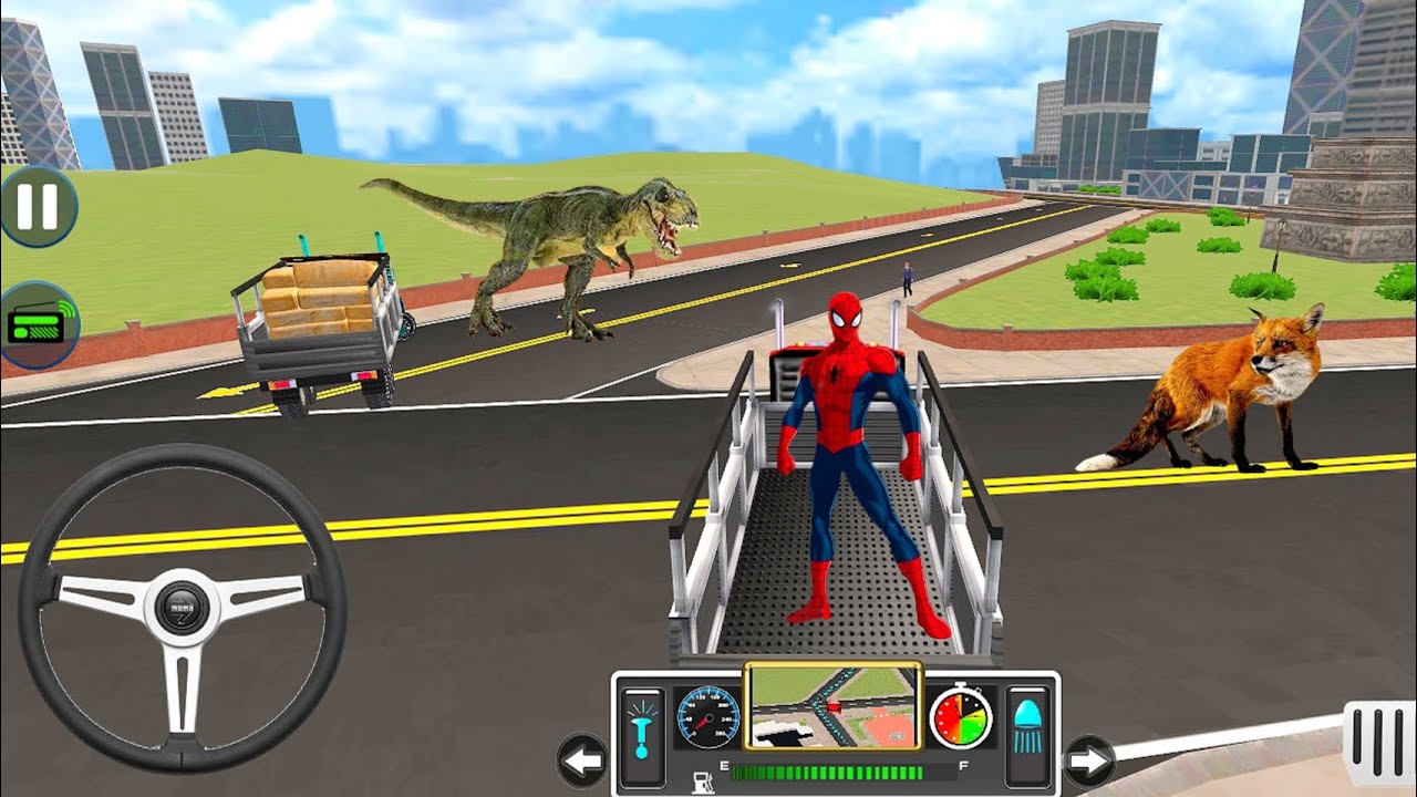 Real World Truck vs Spider man Simulator-New 3D Game 2022-Android ...