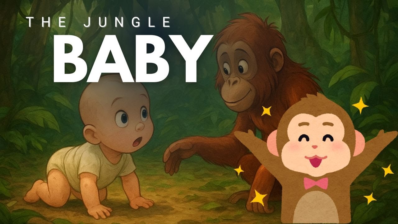 THE JUNGLE BABY HISTORY 🙉 | English | Moral Stories - YouTube