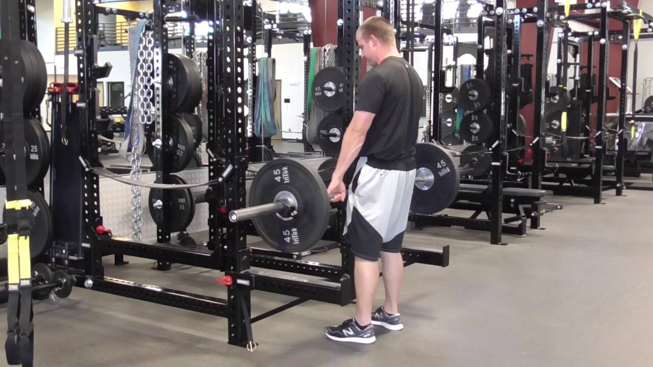 Rack Pull from Mid Shin - YouTube
