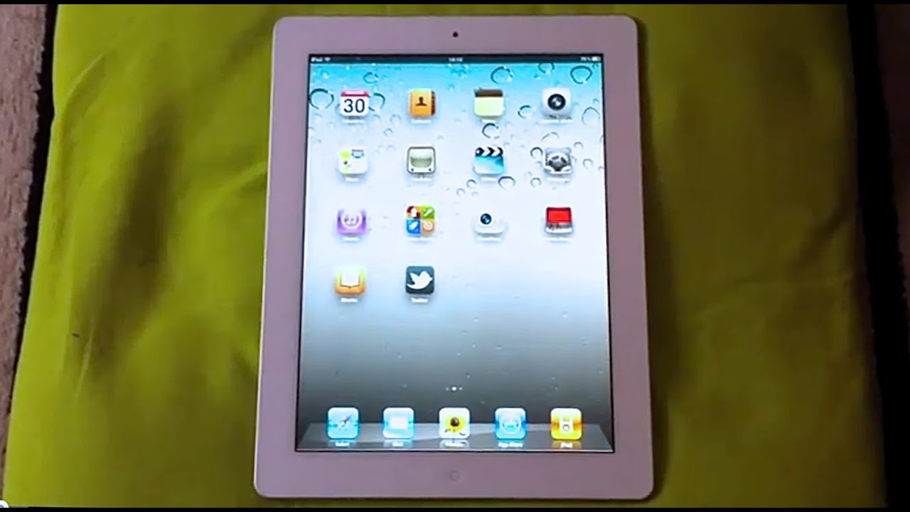 Test iPad 2 - YouTube