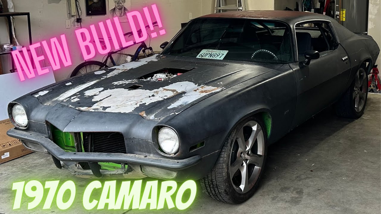1970 Camaro Build Part 1 | Complete Tear-Down | Engine/Trans Removed ...