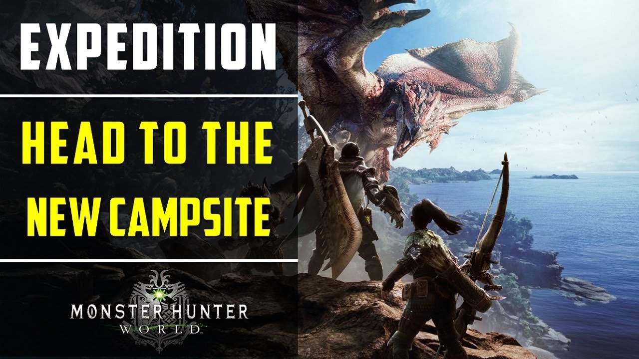Head to the new campsite | Expedition | Monster Hunter World - YouTube