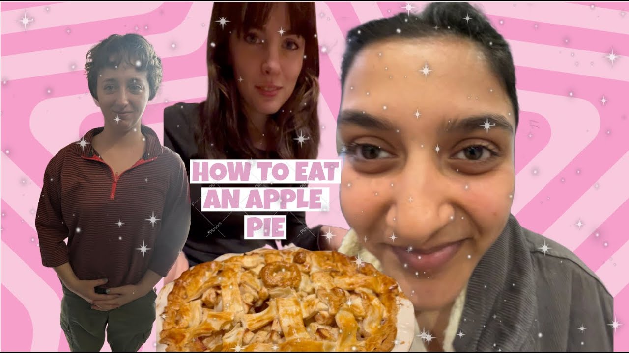 How To Eat an Apple Pie Tutorial - YouTube
