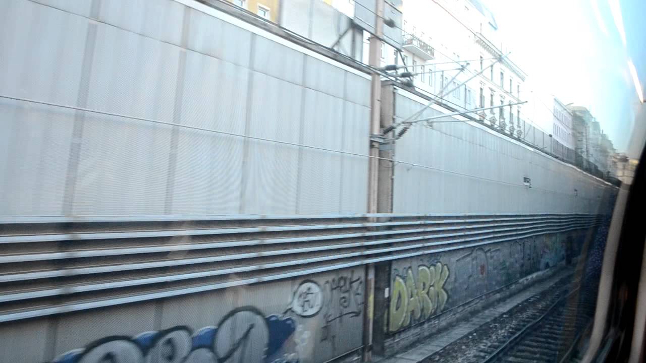 Zugfahrt: Wien Rennweg - Wien Mitte - YouTube
