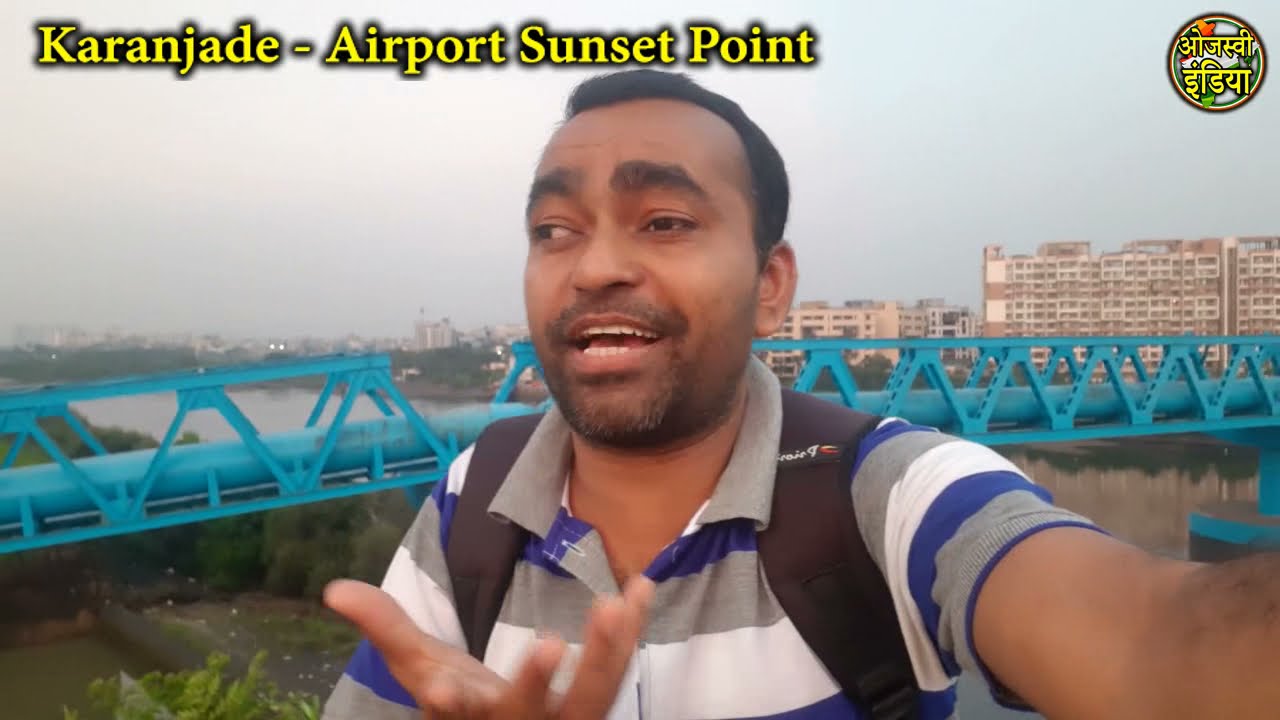 Sunset point at river karanjade Navi Mumbai | Karanjade Hills Pushpak ...