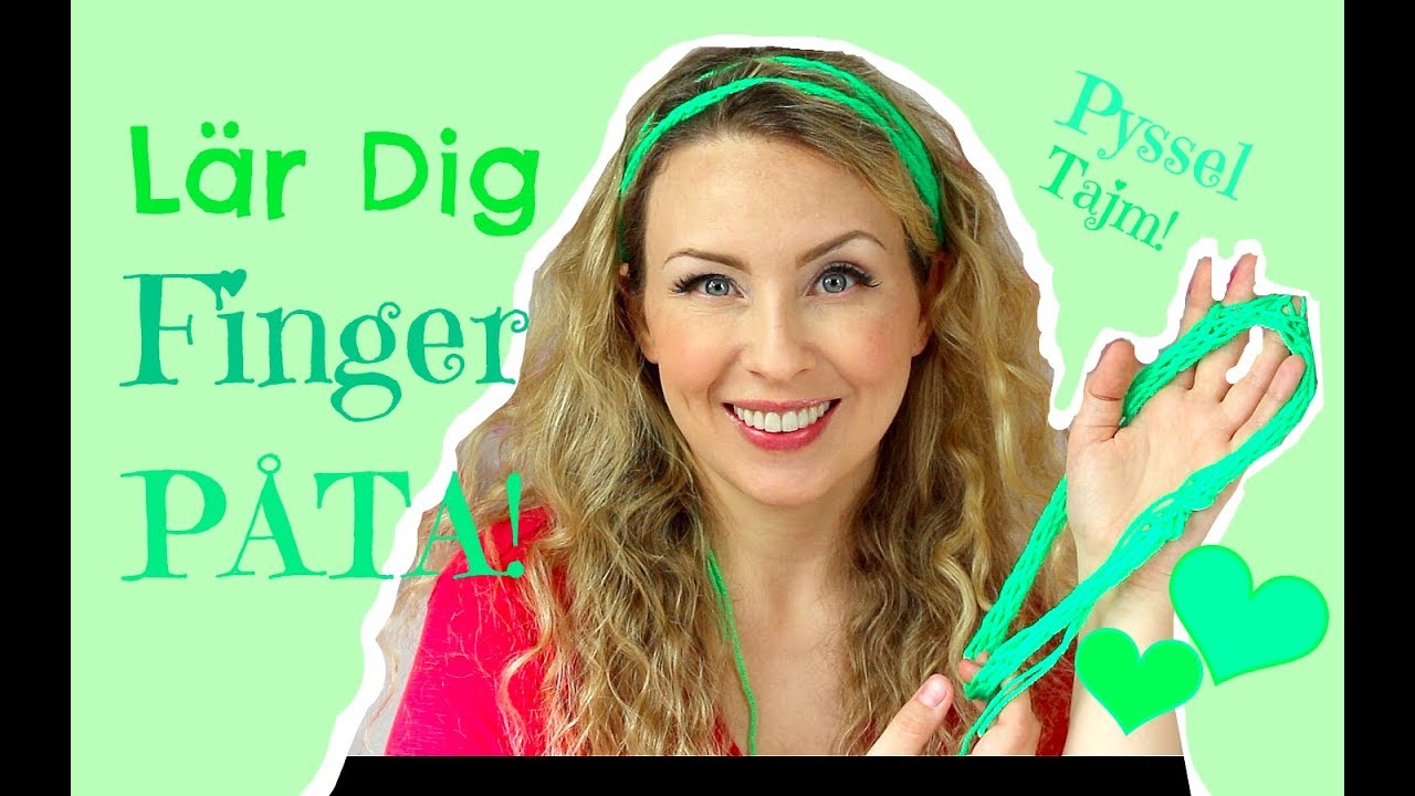 Lär Dig Finger-PÅTA! - YouTube