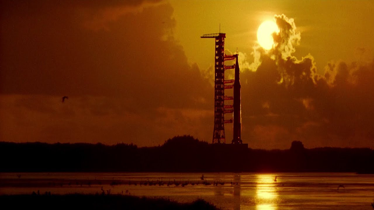 Apollo 13 launch scene with First Man score - YouTube