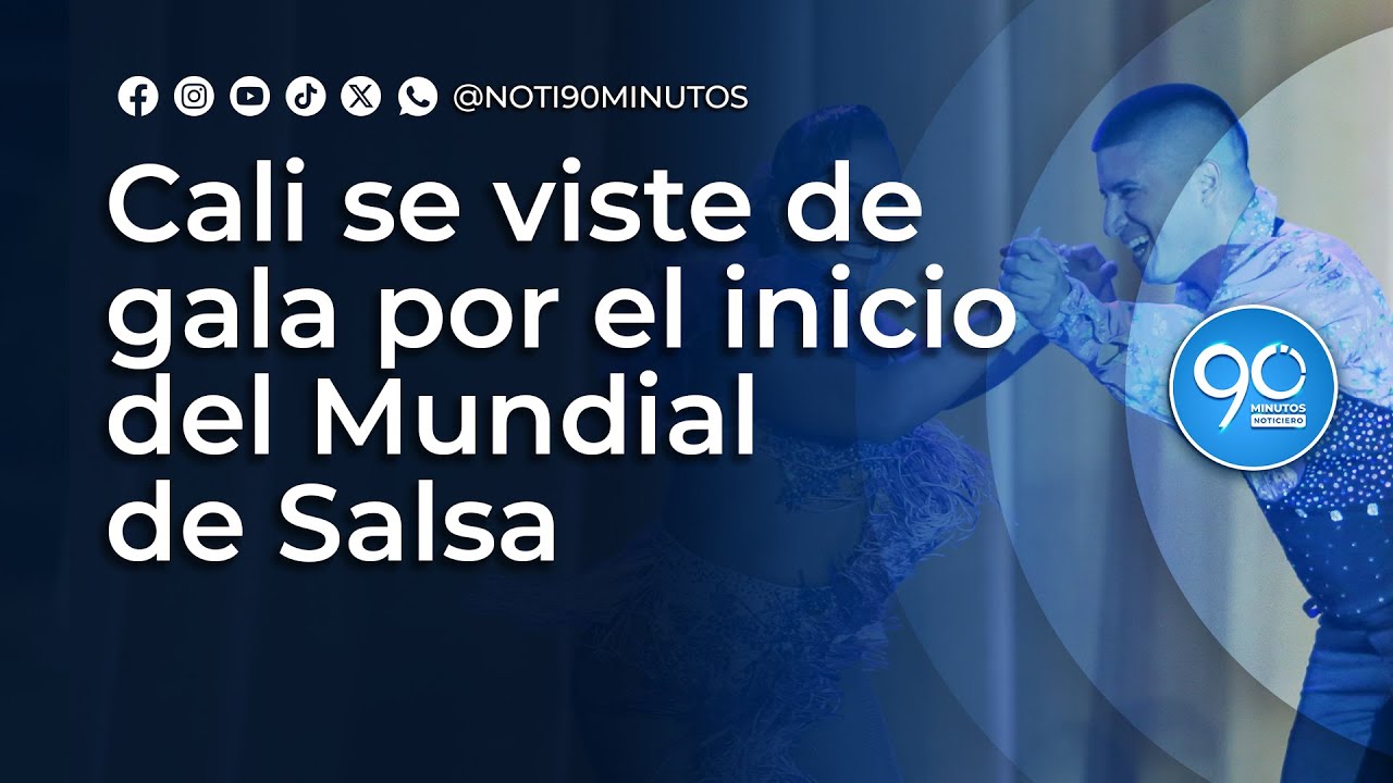 Cali se viste de gala con el inicio del Mundial de Salsa 2025 - YouTube