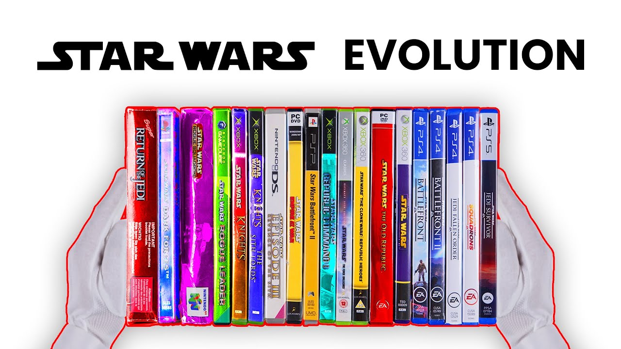 Unboxing Star Wars Games | 1994-2023 (Evolution + Gameplay) - YouTube