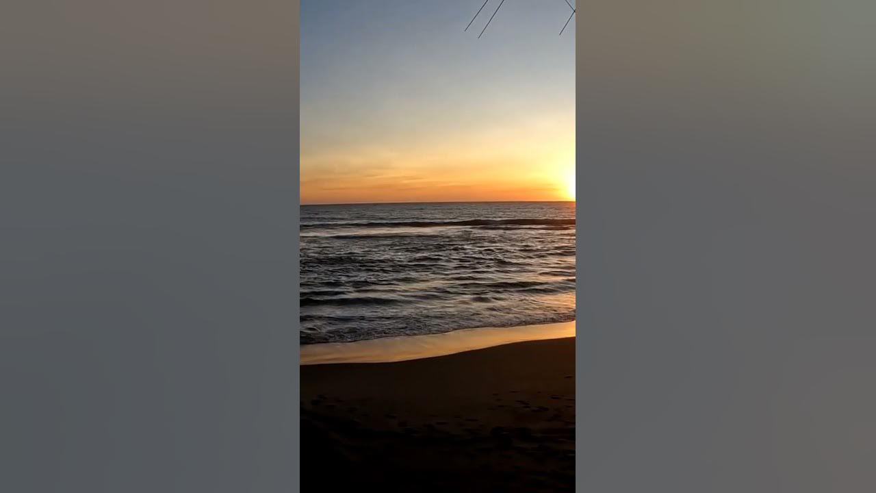 Lindo atardecer en la playa "El real" Tecomán Colima. #mexico - YouTube