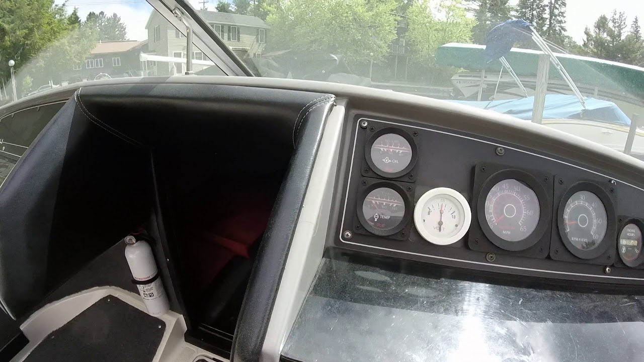 1986 Formula 206 LS small block idle - YouTube