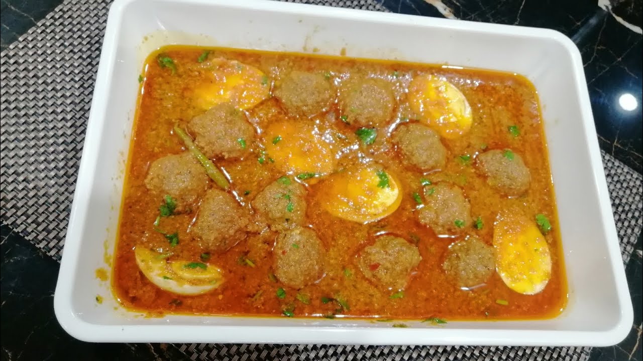 Kofta curry 🍛 | Beef kofta Anda recipe - YouTube