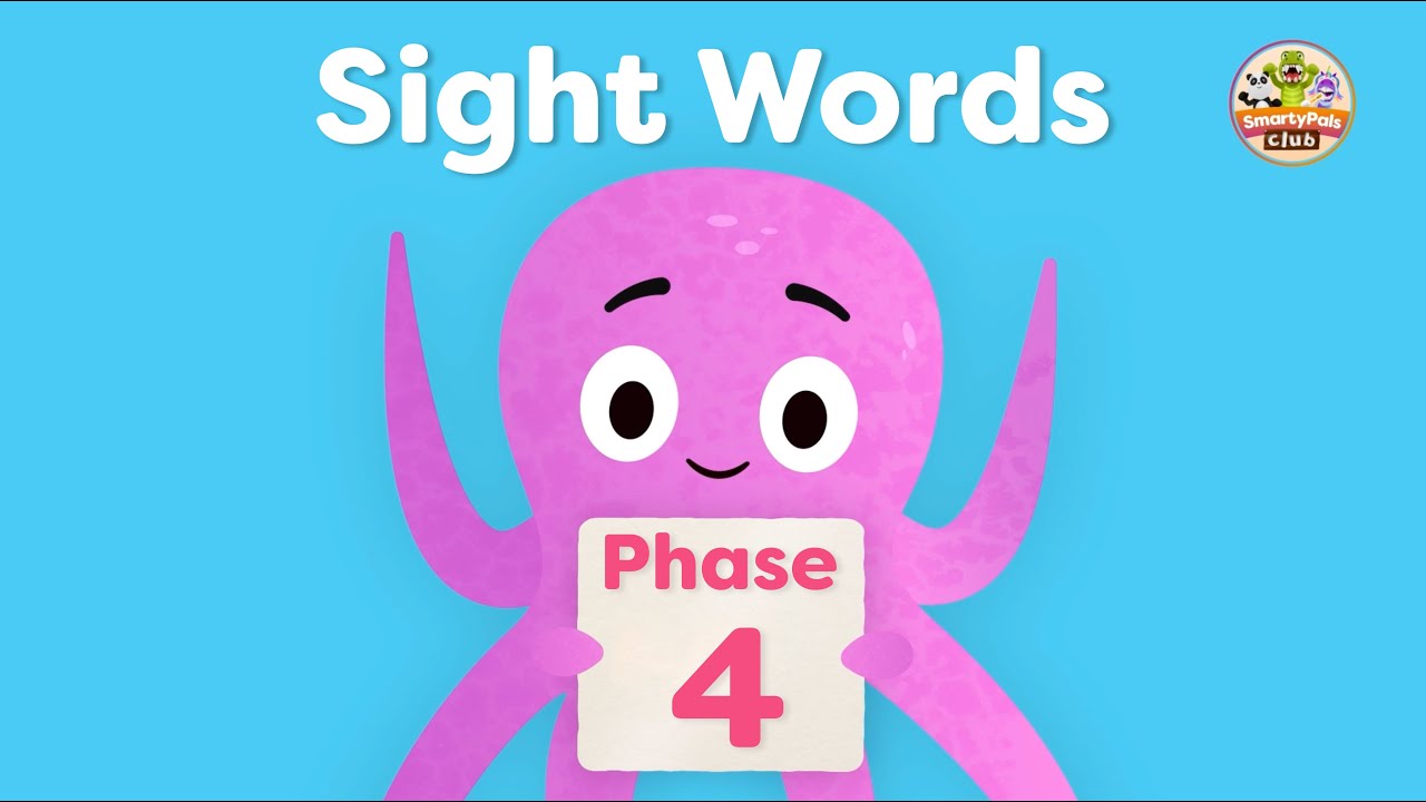 Learning Sight Words Phase 4 | Learn Tricky and High Frequency Words ...