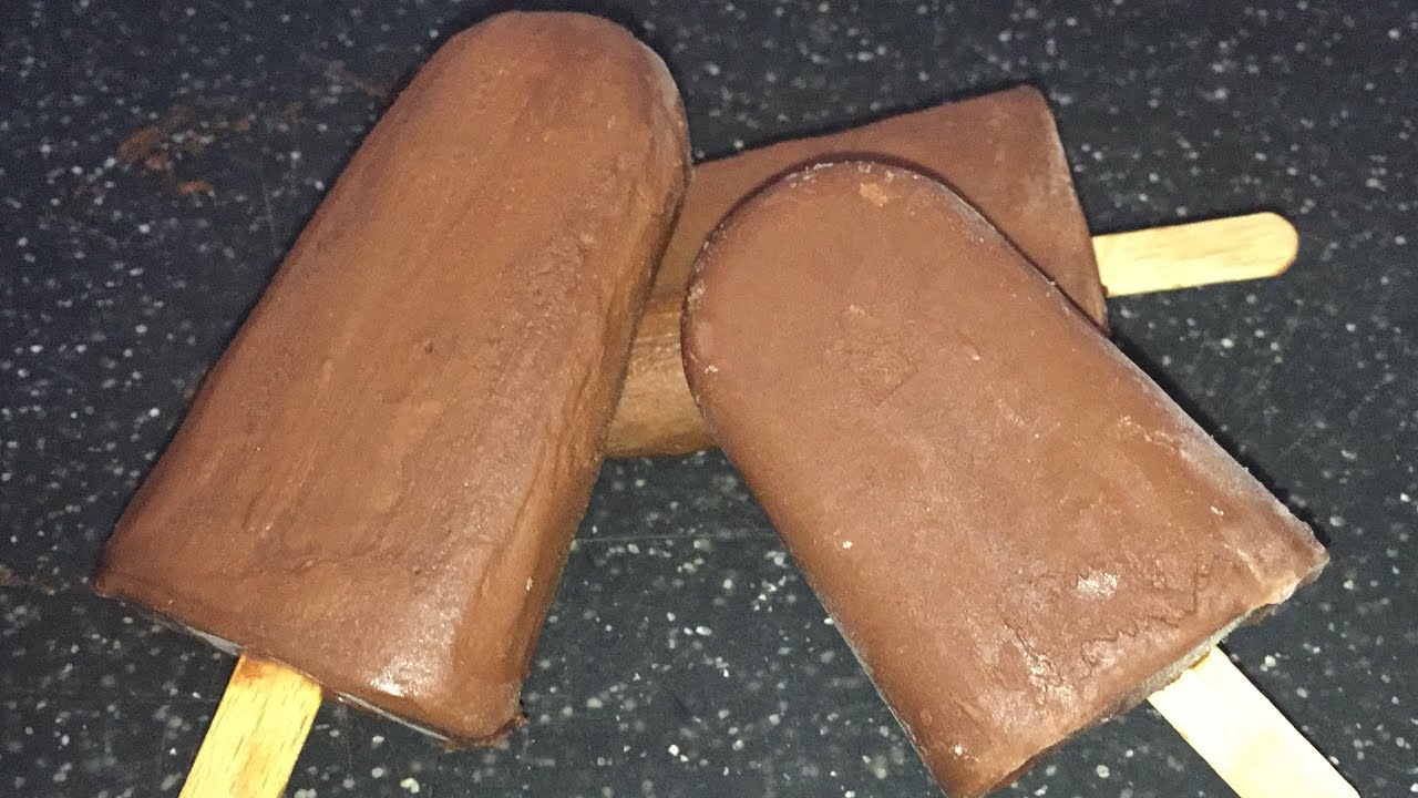 Chocobar ice-cream recipe | Homemade ice-cream recipe - YouTube