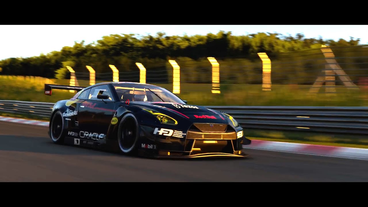 Red Bull GT-R NISMO GT3 Running through the Nürburgring／HIGH RESOLUTION ...