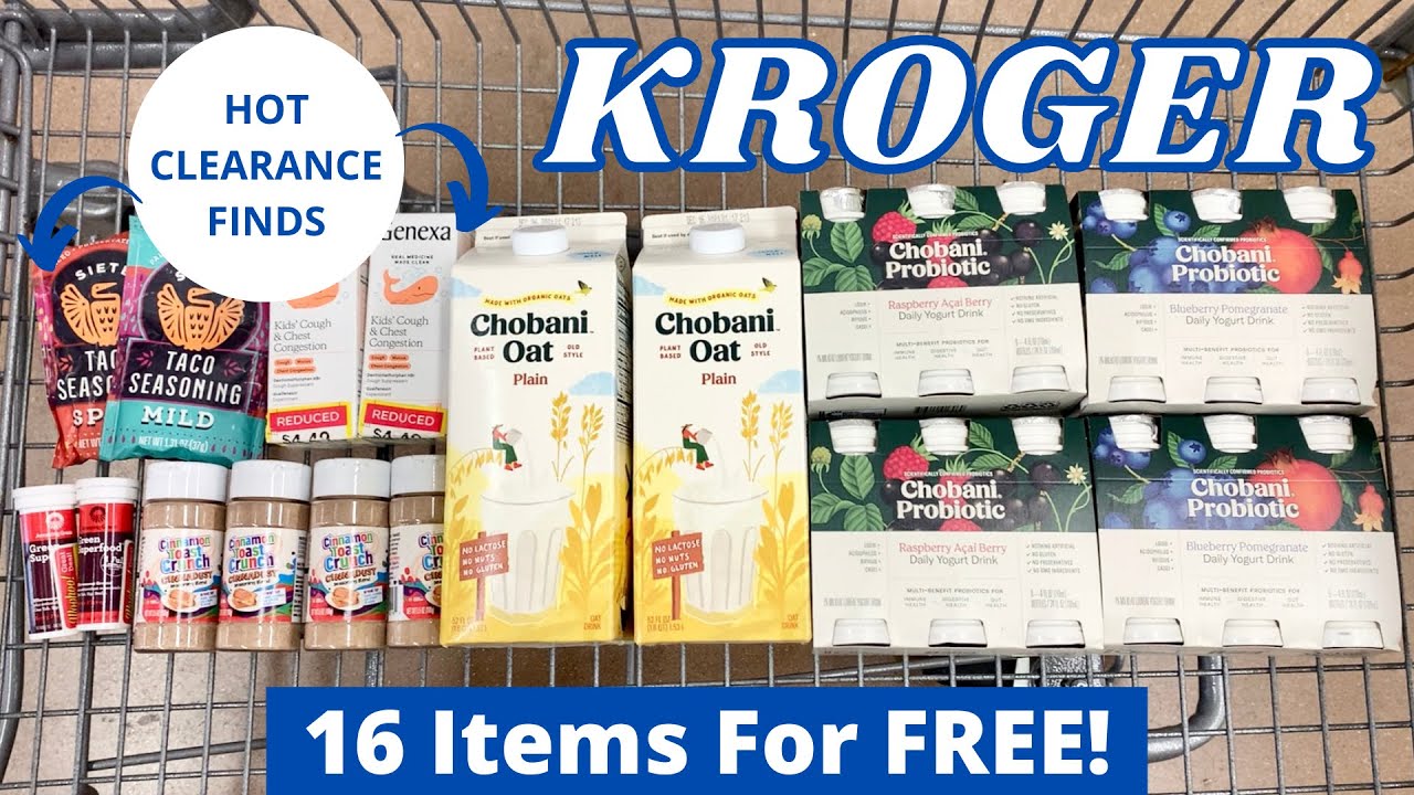Kroger Couponing | HOT Clearance Finds 🔥 | 16 Items For FREE | 10/6 ...