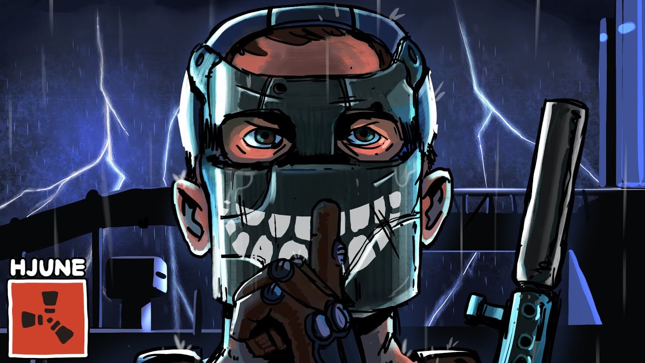 The LAUNCH SITE NINJA of Rust... - YouTube