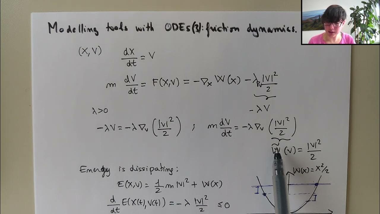 Modelling tools with ODEs (3) - friction dynamics - YouTube