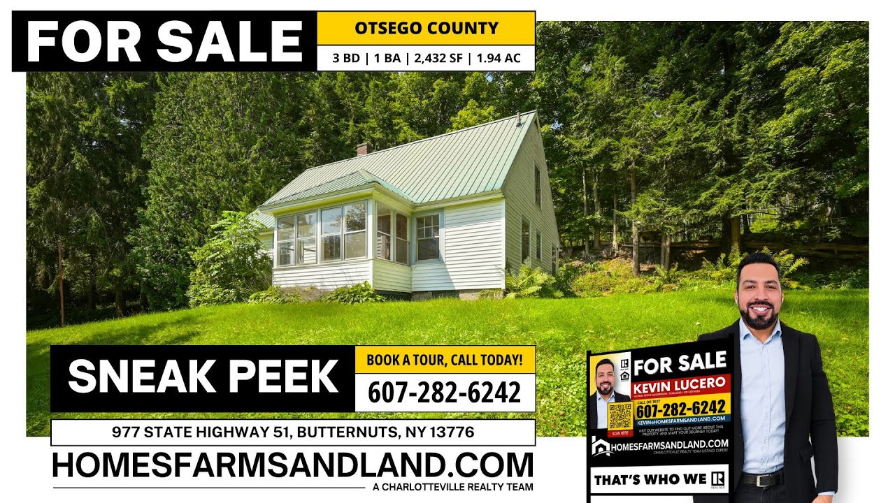 977 State Highway 51, Butternuts, NY 13776 Sneak Peek Presented by ...