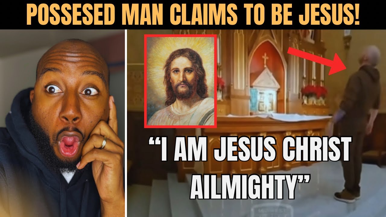 Possessed Man Terrifies Church Claiming To Be Jesus Christ - YouTube