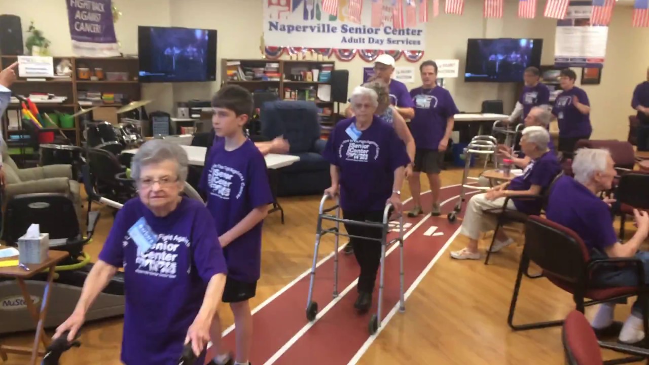 Naperville Senior Center Mini Relay For Life 2017 - YouTube