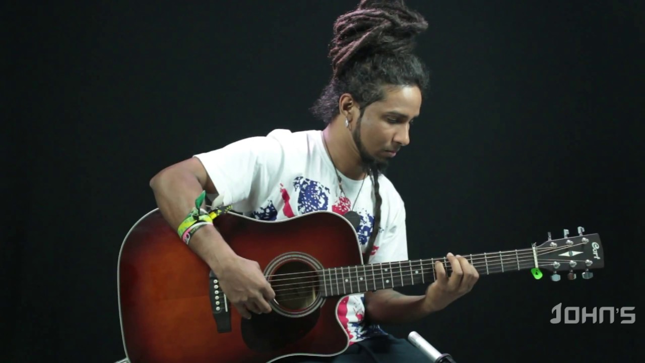 Sound Check - Cort MR 500 E Semi Acoustic Guitar - YouTube