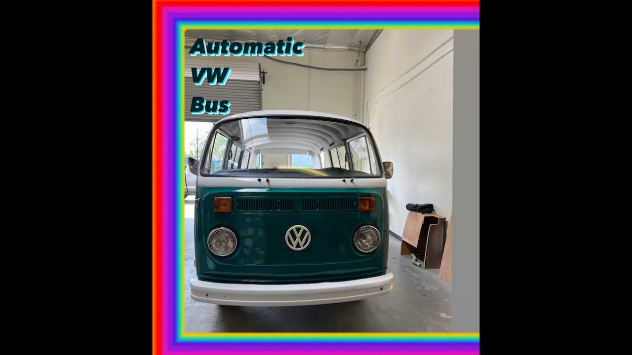 Automatic transmission VW Bus build @thebusguy4038 - YouTube