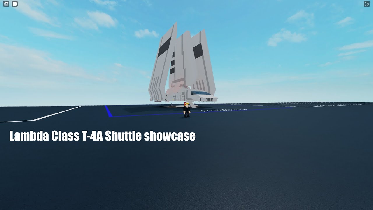 Lambda Class T-4A Shuttle Showcase | Roblox Plane Crazy - YouTube